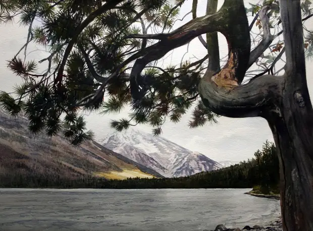 "Раскинулся вольно пейзаж вековой..." Американский художник Robert ...