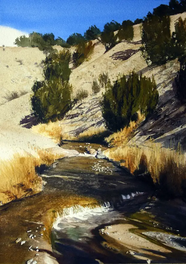 "Раскинулся вольно пейзаж вековой..." Американский художник Robert ...